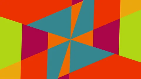 Abstract shape animated color background | Stock Video | Pond5