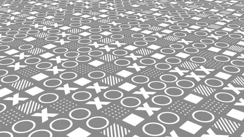 Abstract Shapes Grid Background Loop. | Stock Video | Pond5