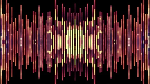 abstract shiny color moving vertical pix... | Stock Video | Pond5