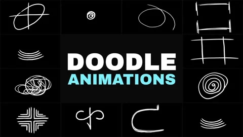 Abstract Sketchy Doodle Animations | After Effects ~ After Effects ...