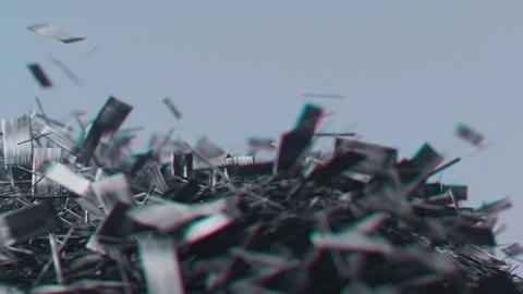 Abstract slow-motion animation of choppe... | Stock Video | Pond5