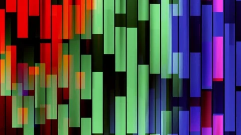 abstract soft rainbow color moving verti... | Stock Video | Pond5