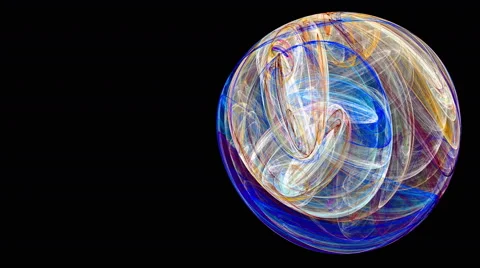 Abstract sphere animation colorful backg... | Stock Video | Pond5