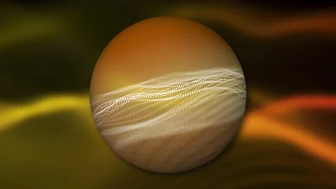 abstract sphere animation spinning motio... | Stock Video | Pond5