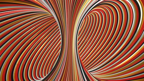Abstract spinning lines background. 4K m... | Stock Video | Pond5