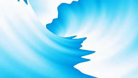 Abstract spiral graphic water flow loop ... | Stock Video | Pond5