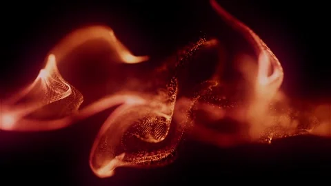 Abstract splash Fluid neon Particle Anim... | Stock Video | Pond5