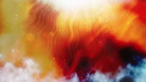 Abstract sun rays on black background. | Stock Video | Pond5