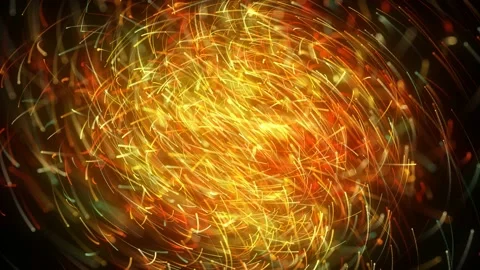 Abstract Swirling Light Rays Flowing Bac... | Stock Video | Pond5