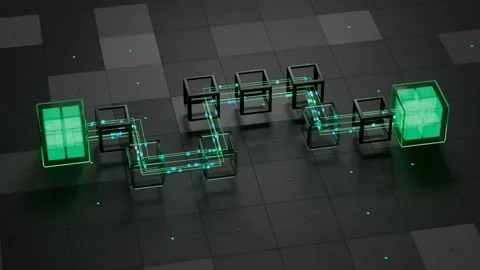 Abstract technology background. | Stock Video | Pond5