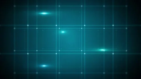 Abstract Technology Background With Grid... | Stock Video | Pond5