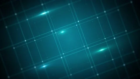 Abstract Technology Background With Grid... | Stock Video | Pond5