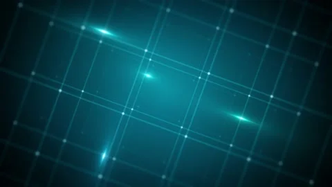 Abstract Technology Background With Grid... | Stock Video | Pond5