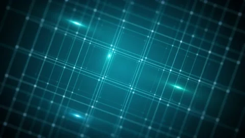 Abstract Technology Background With Grid... | Stock Video | Pond5