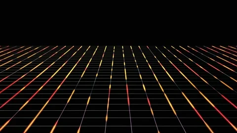 Abstract Technology Grid Background Loop... | Stock Video | Pond5