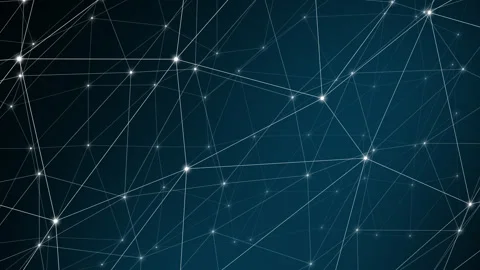 Abstract technology triangle patterns an... | Stock Video | Pond5