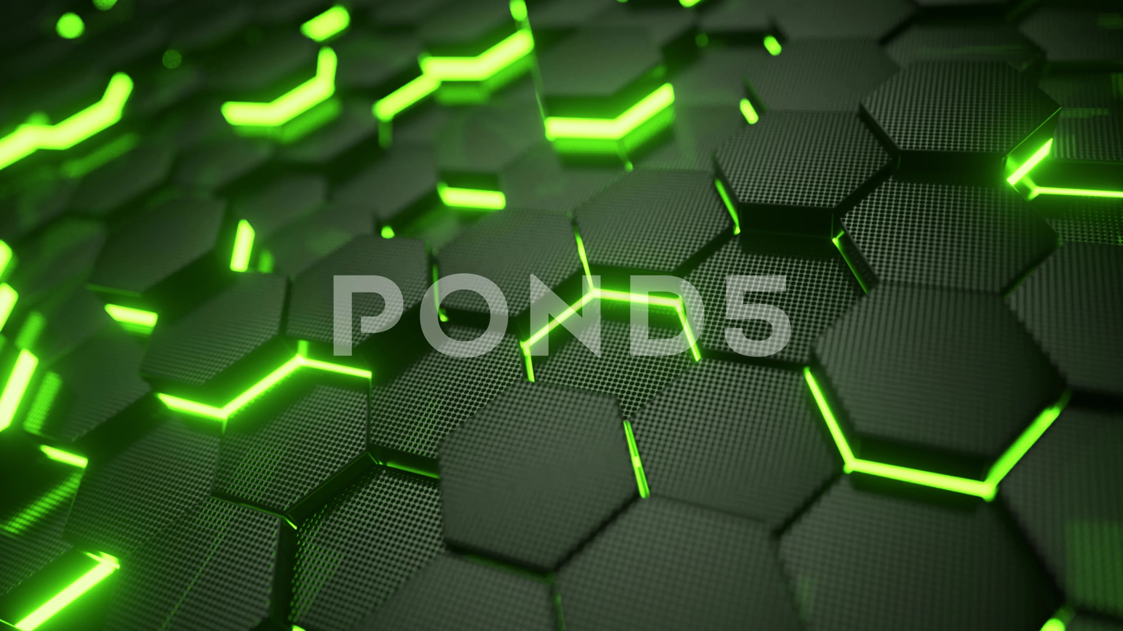Hex Tech Background