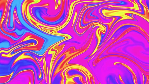 abstract trippy psychedelic animation. B... | Stock Video | Pond5