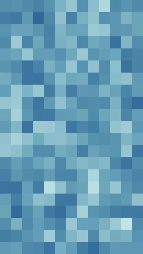 Abstract vertical blue pixel art video b... | Stock Video | Pond5