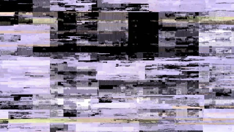 Abstract Vhs Digital Animation Old Tv Sc... | Stock Video | Pond5