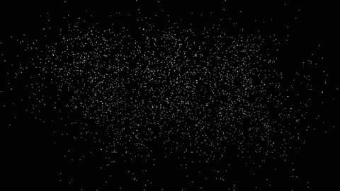 Abstract white dots is random moving ani... | Stock Video | Pond5