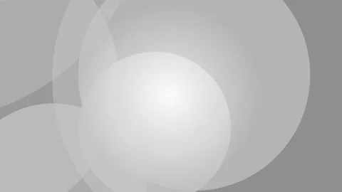 abstract white grey moving circle motion... | Stock Video | Pond5