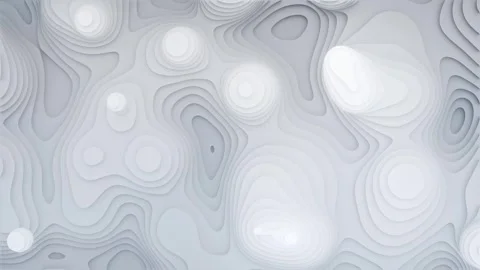 Abstract White liquid layers background | Stock Video | Pond5