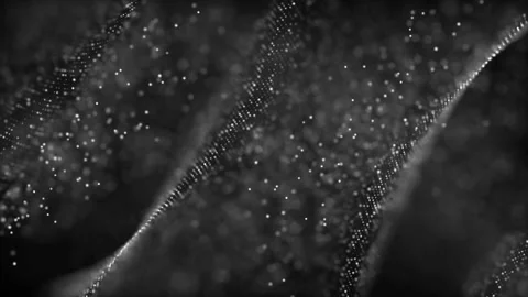 Abstract White Particles Motion Backgrou... | Stock Video | Pond5
