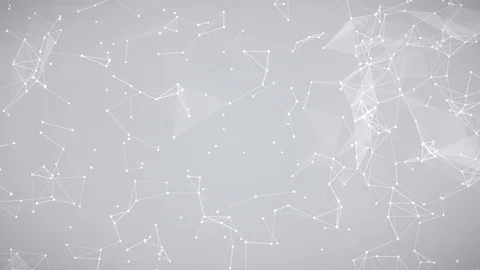 Abstract white plexus structure evolving... | Stock Video | Pond5