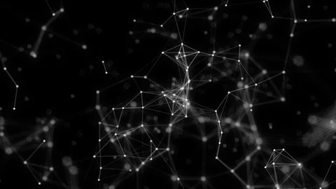 Abstract white plexus structure evolving... | Stock Video | Pond5