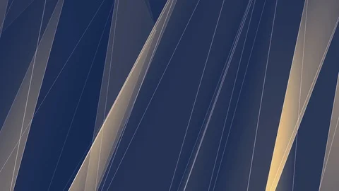 abstract YELLOW poligon net lines cloud ... | Stock Video | Pond5