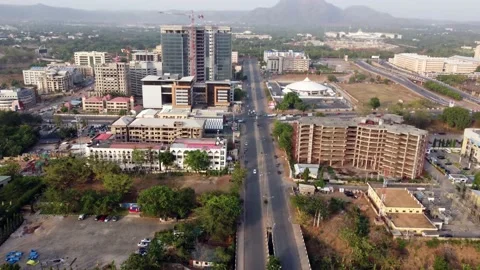 Abuja City Aerial Landscape | Stock Video | Pond5