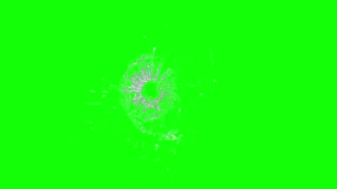 Green Screen Bullet Holes Stock Video Footage | Royalty Free Green ...