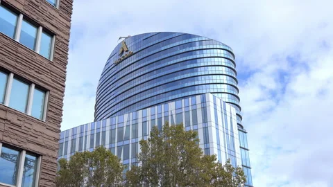 Accor S.A headquarters building in Paris... | Stock Video | Pond5