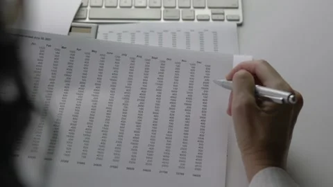 Formata Data Sheet Stock Videos – Royalty-Free HD & 4K Videos