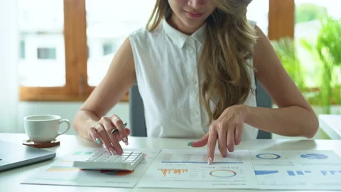 Accountants Asian Stock Videos – Royalty-Free HD & 4K Videos