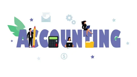 accounting Concept with people, motion a... | Stock Video | Pond5