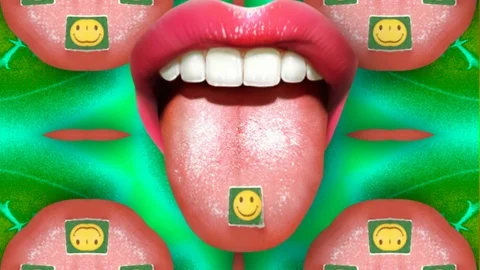 Acid LSD 4K | Stock Video | Pond5