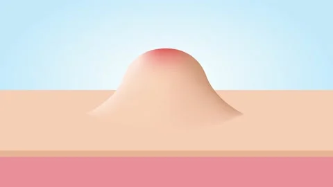 Acne and Pimples, stages of development,... | Stock Video | Pond5