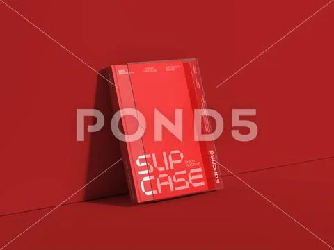 PSD Template: Acrylic Slipcase and Book Cover Mockup #304566251