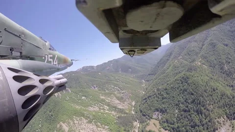 Action cam video of combat fighter jet a... | Stock Video | Pond5