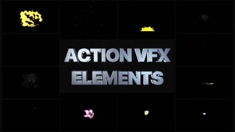 Action Elements | After Effects ~ After Effects #159002229