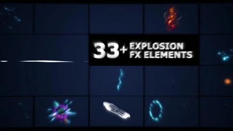 After Effects: Action Elements Pack | After Effects #192314341