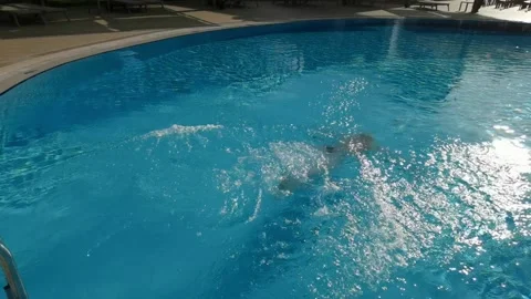 Woman Diving In Pool Stock Videos – Royalty-Free HD & 4K Videos