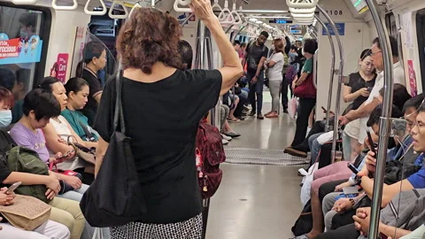 Singapore Mrt Stock Footage ~ Royalty Free Stock Videos | Pond5