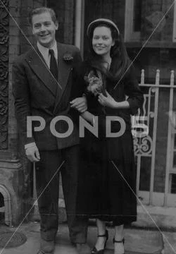 Photograph: Actor Dan Cunningham And Wife Mary On Their Wedding Day At ...