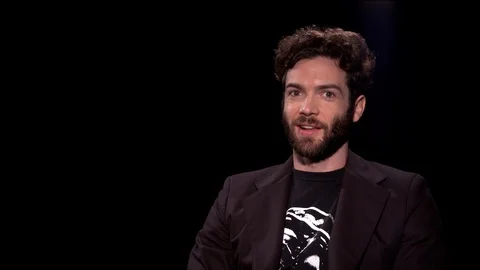 Actor Ethan Peck talks about the second ... | Stock Video | Pond5