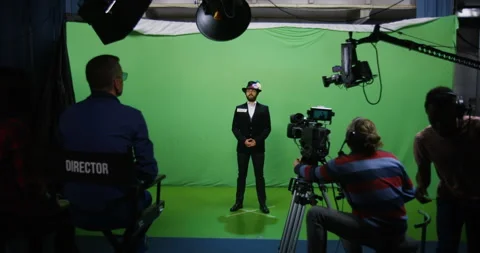 Actor performing angry character | Stock Video | Pond5