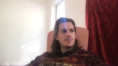 Actor Peter Vack talks about his new rol... | Stock Video | Pond5