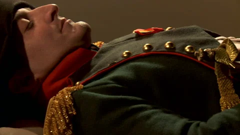 Actor portrayal - Emperor Napoleon Bonap... | Stock Video | Pond5
